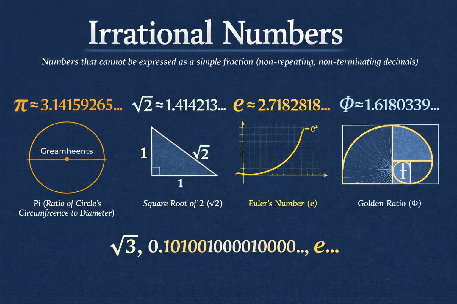 Irrational Numbers: Exploring Their Meaning and Properties